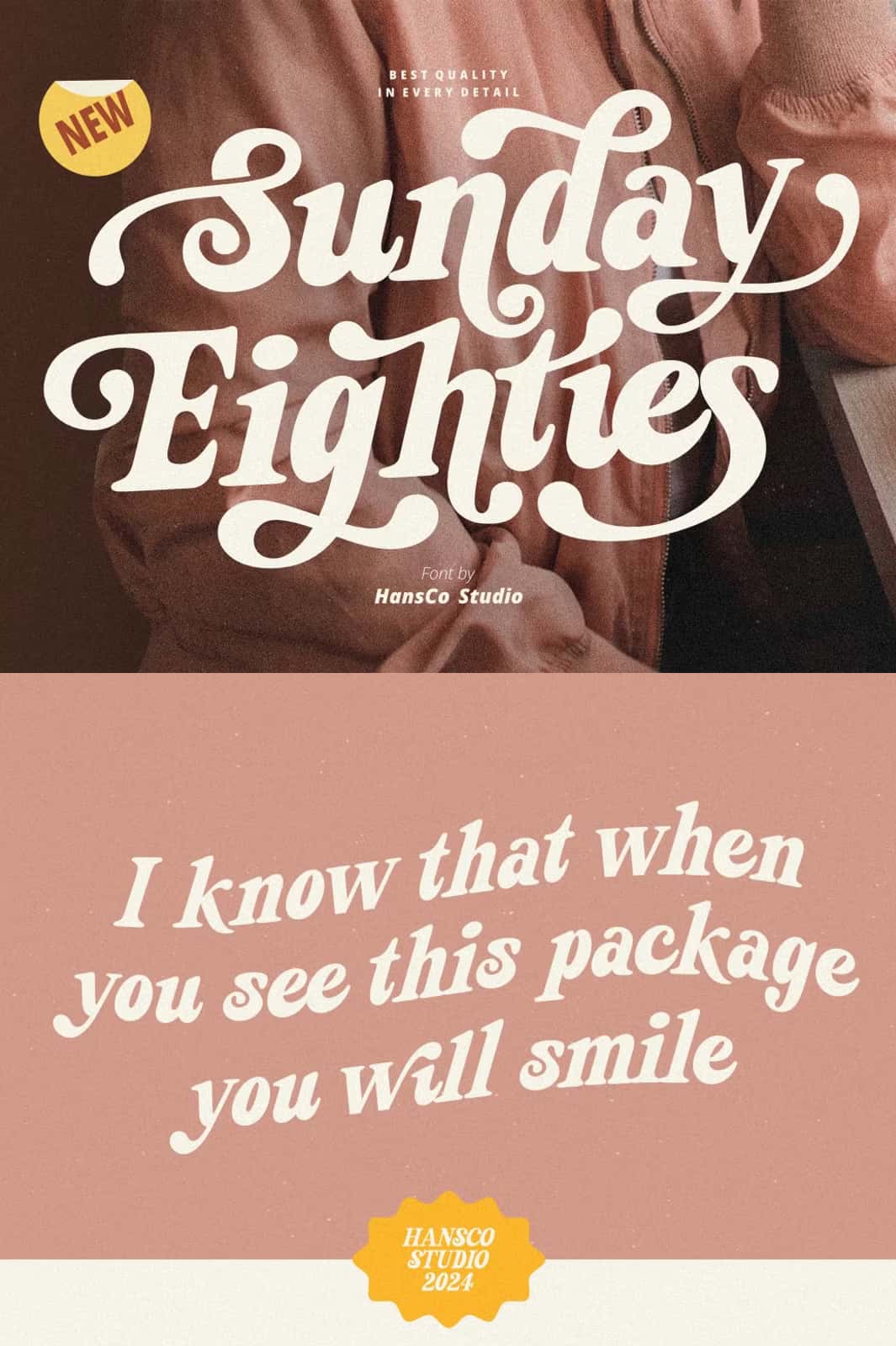 Sunday Eighties Font - Coreografy