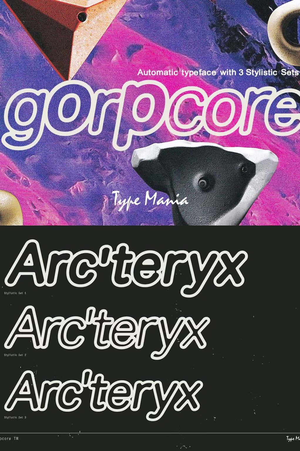 Gorpcore TM – Off Grid Sans Serif - Coreografy