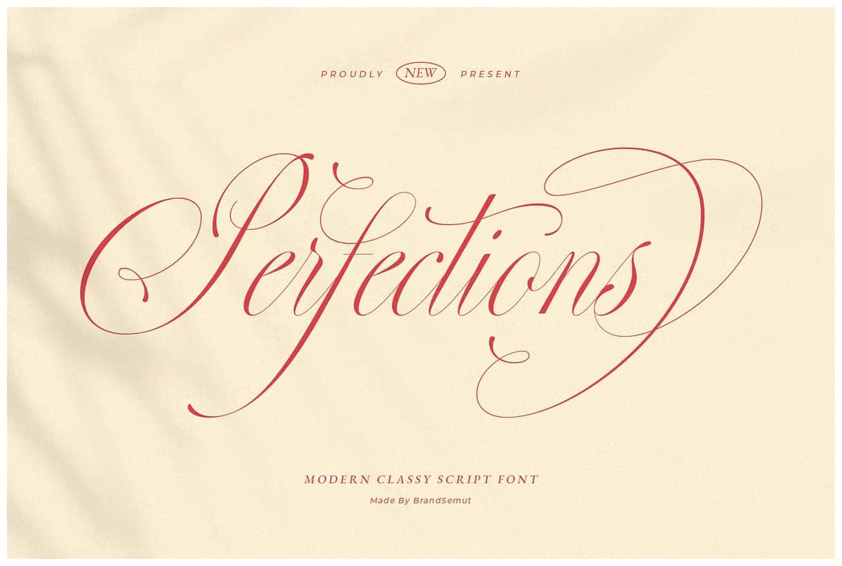 Perfections - Classy Romantic Script - Coreografy